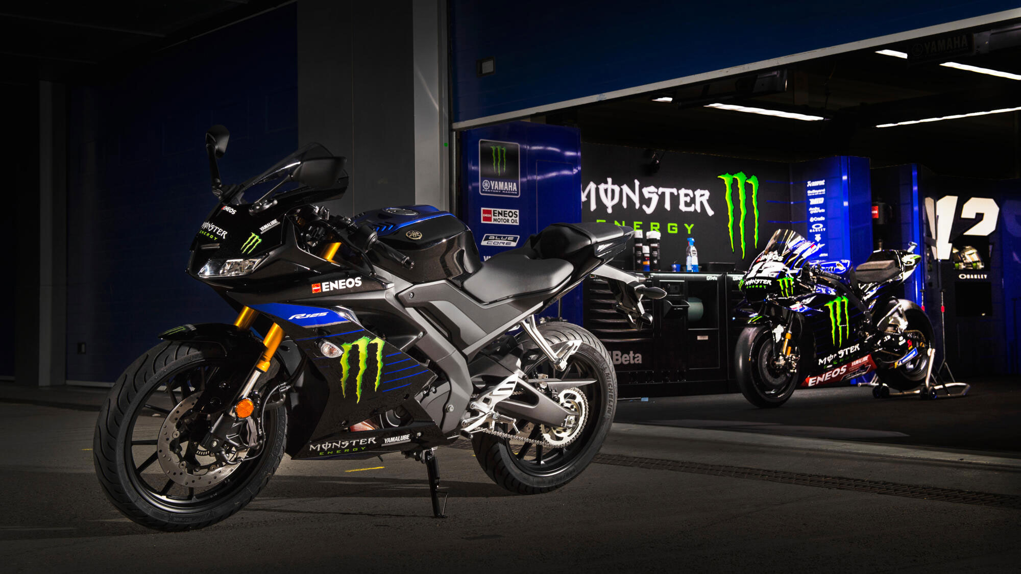 Yamaha R125 Monster Energy